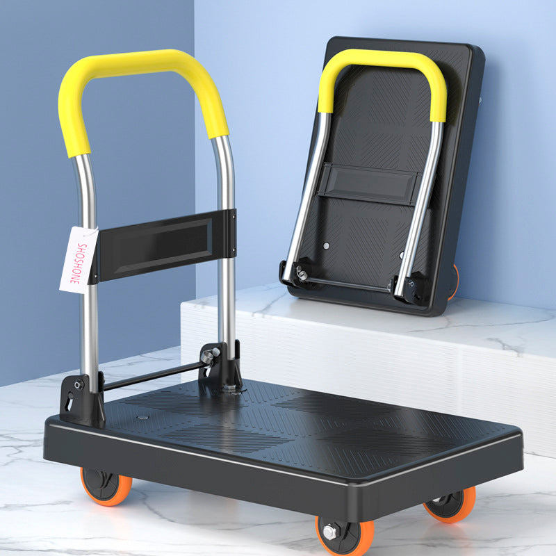 SHOSHONE Collapsible Foldable Truck Push Cart Moving Platform Hand Tru ...